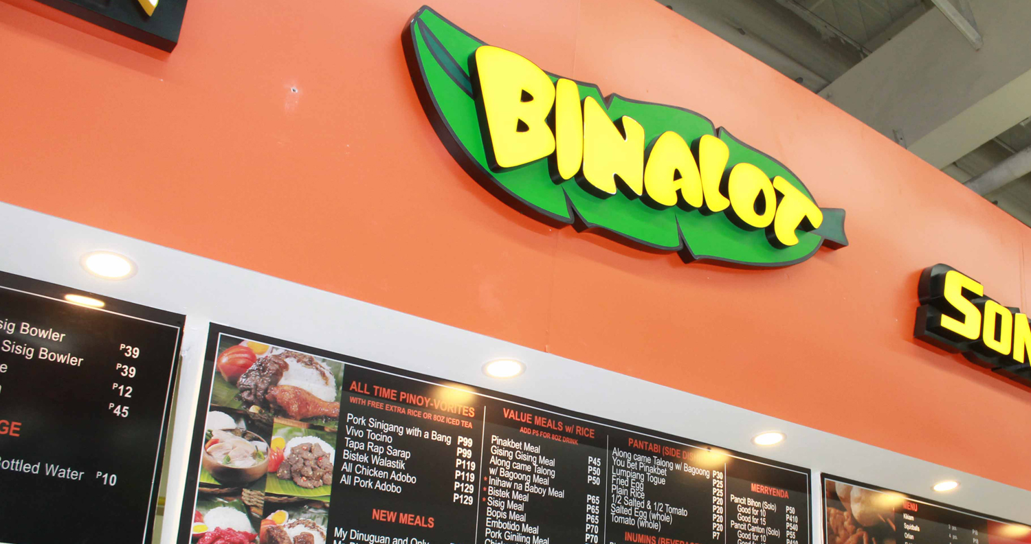 BINALOT SM LAS PIÑAS IS NOW OPEN (08AUG17) - Binalot Fiesta Foods