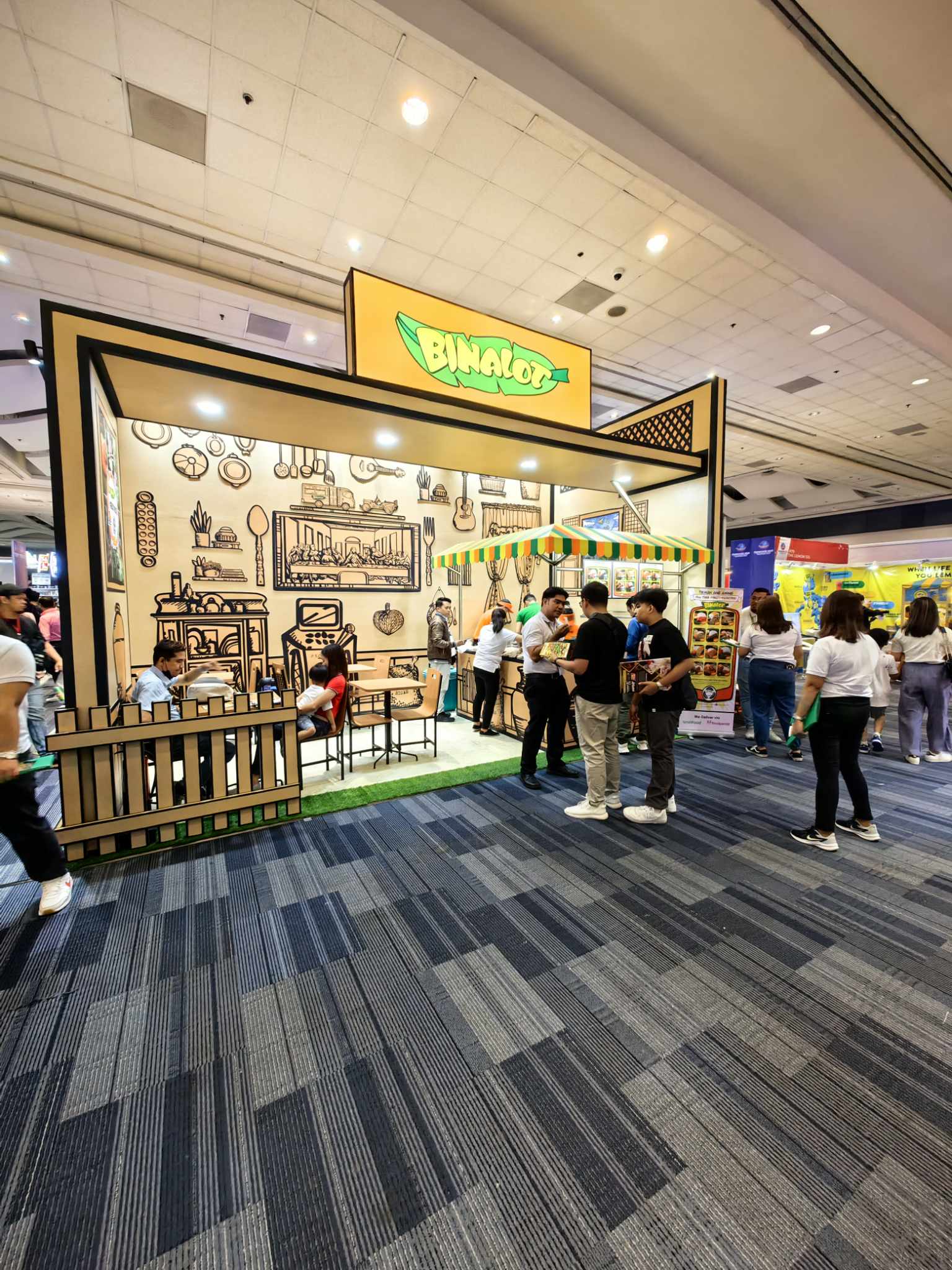 Binalot Unveils Groundbreaking Komiks Store Design at Franchise Asia ...